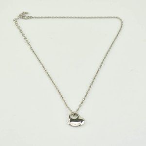 Givenchy | Jewelry | Givenchy Silver Metal Heart Logo Necklace Nz ...